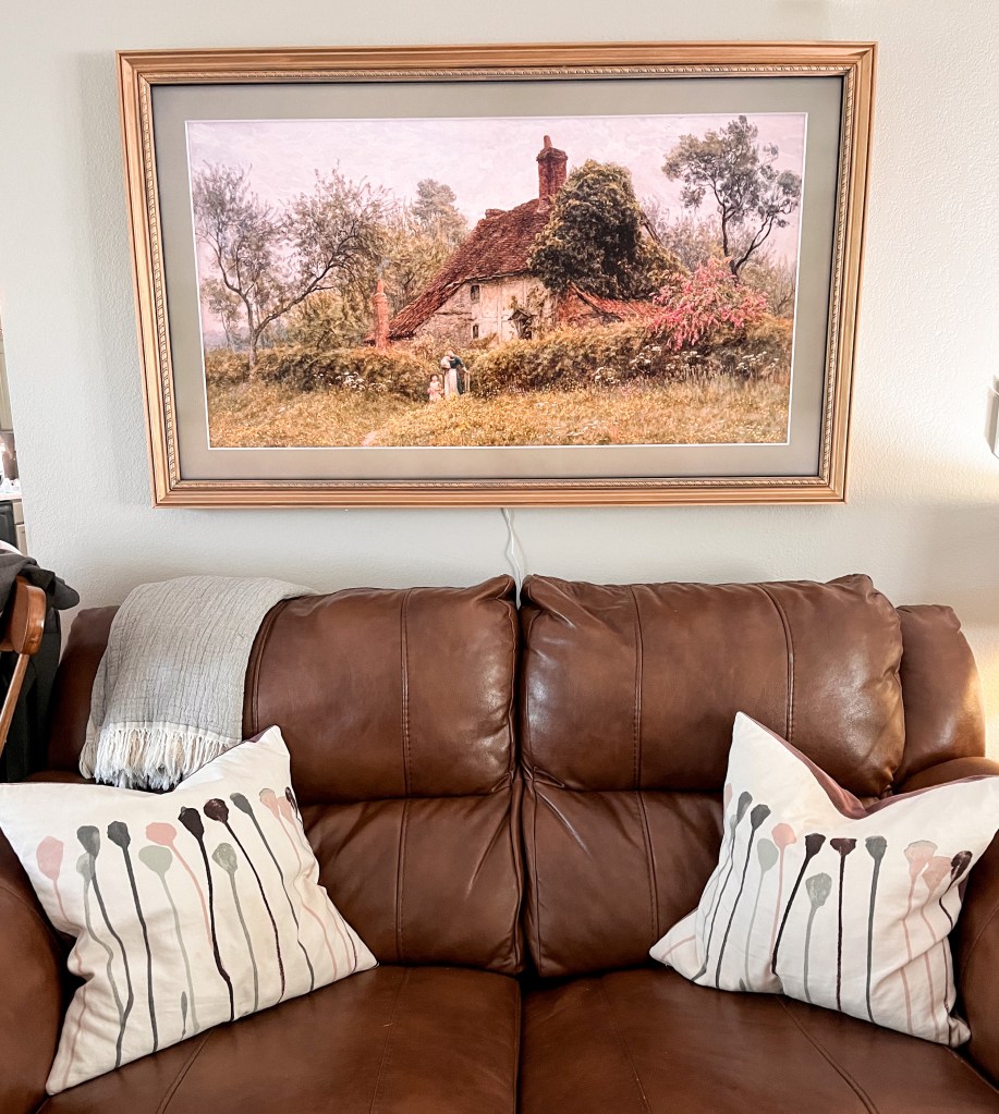 How to Make a frame for your TV (Samsung Frame, 55 inch) | The Moseley ...